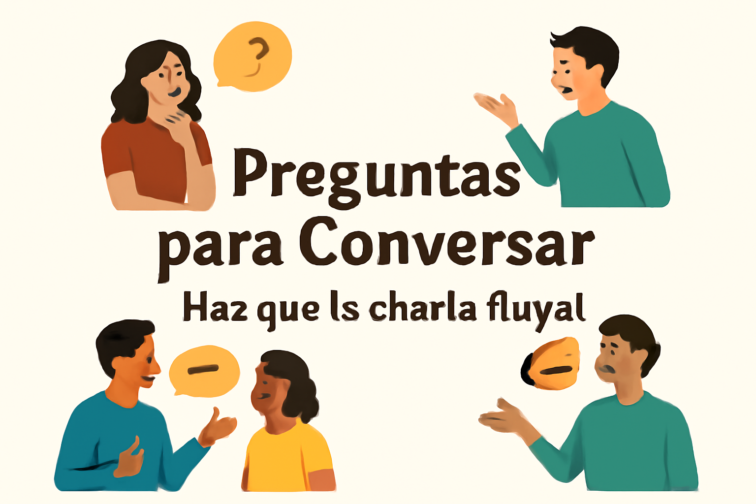 Preguntas para Conversar - Conecta y Rompe el Hielo